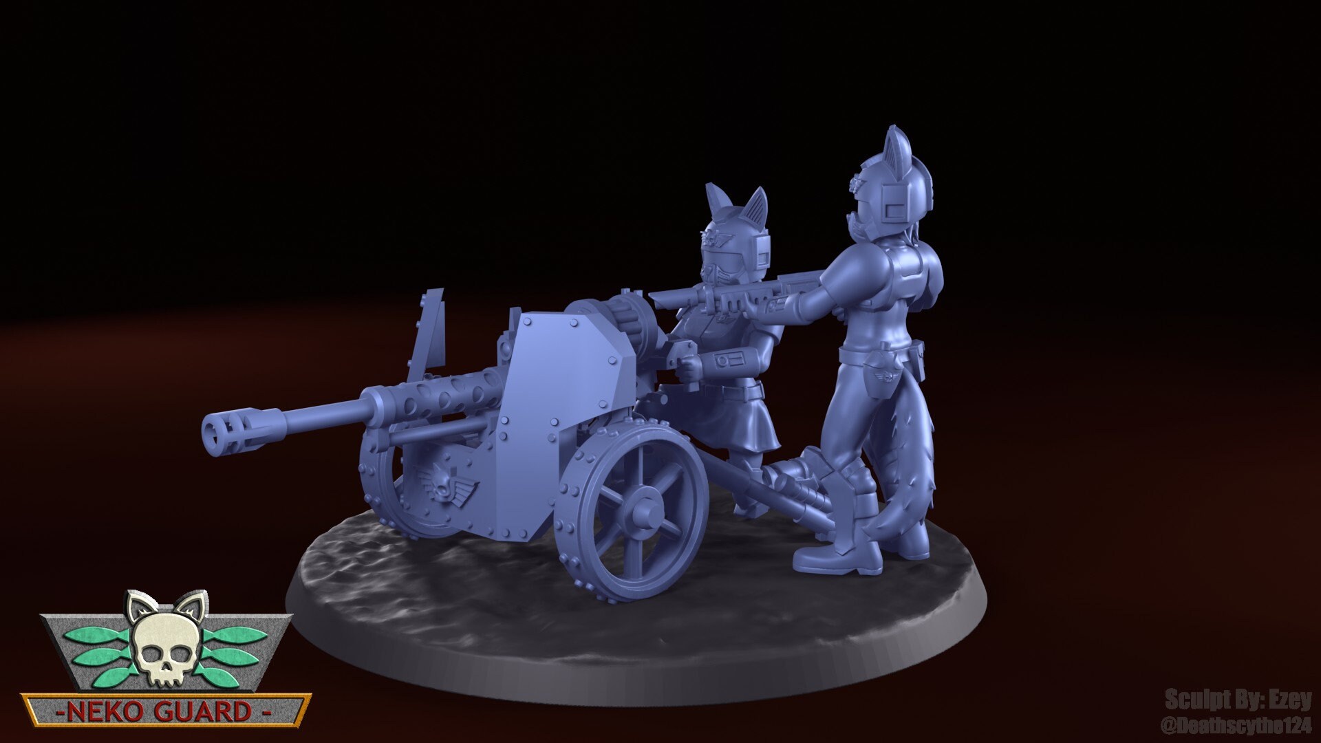 Neko Guard: Heavy Weapon Teams (combat Skirts) - Etsy