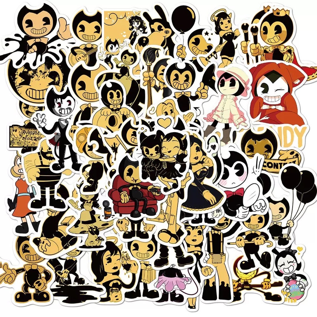 Bendy Sticker Set - Etsy