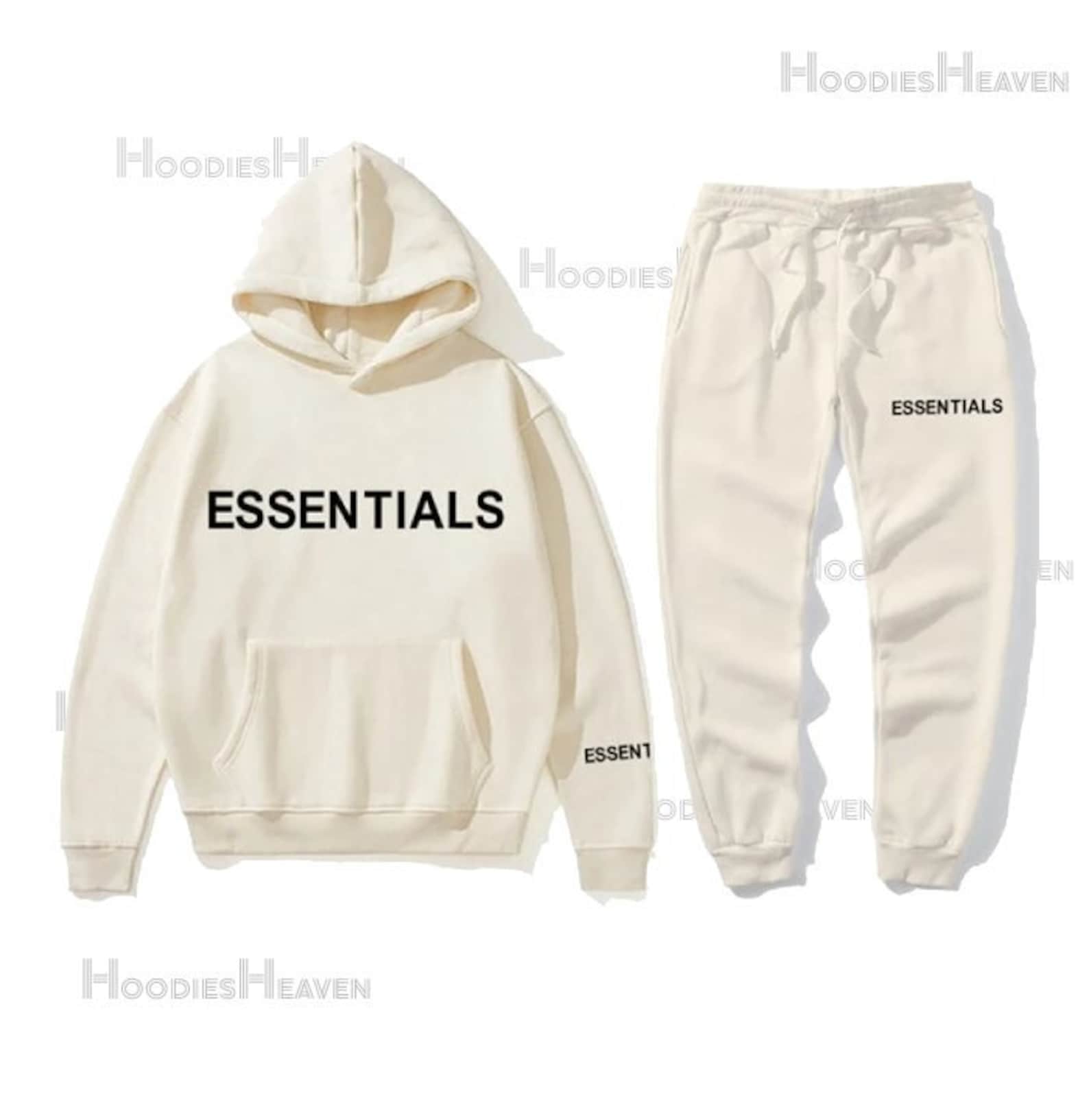 Essentials Tracksuit For Men And Women Fear Of God Essentials Etsy