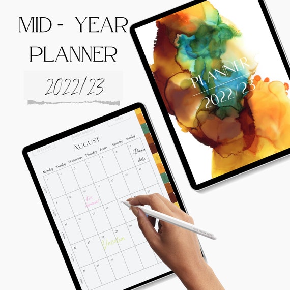 Digital Planner 2022 2023 Digital Planner Ipad Goodnotes - Etsy