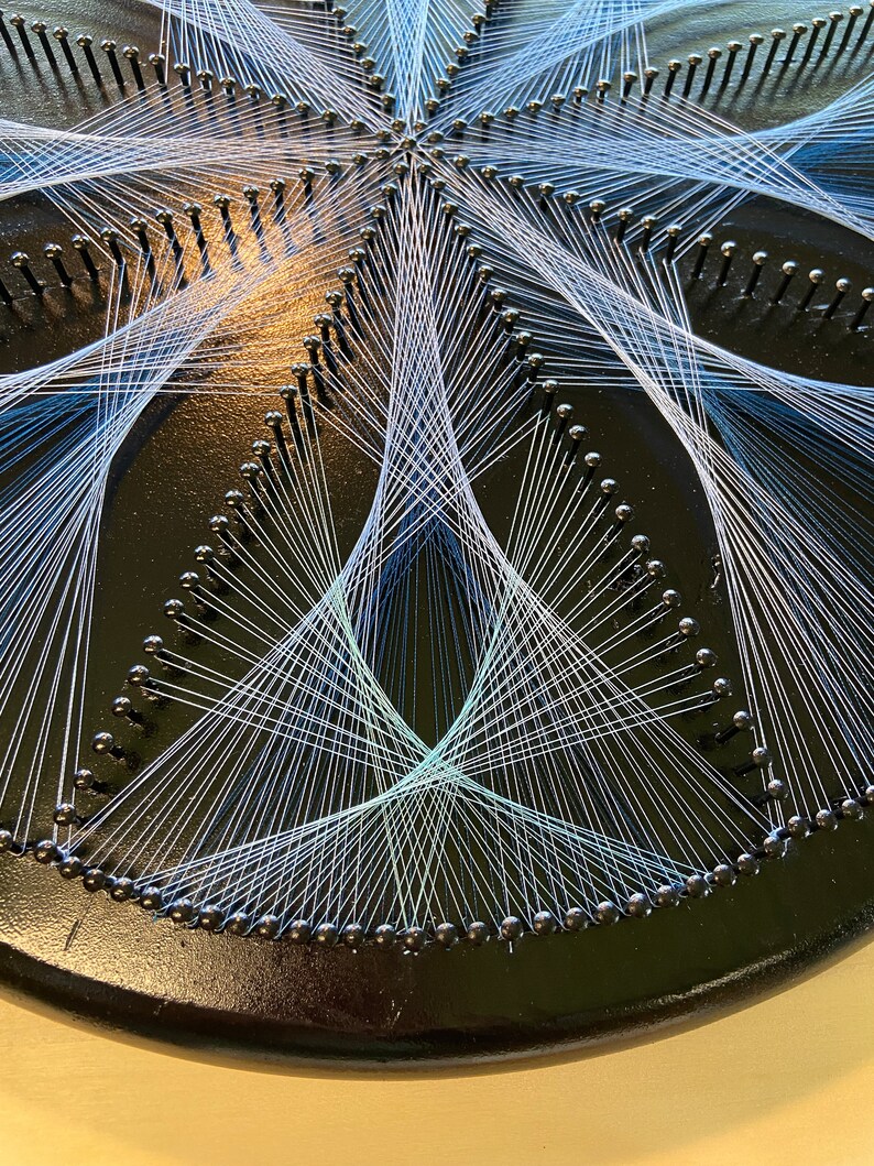 String Art, Geometric String Art, Mandala Art - Etsy