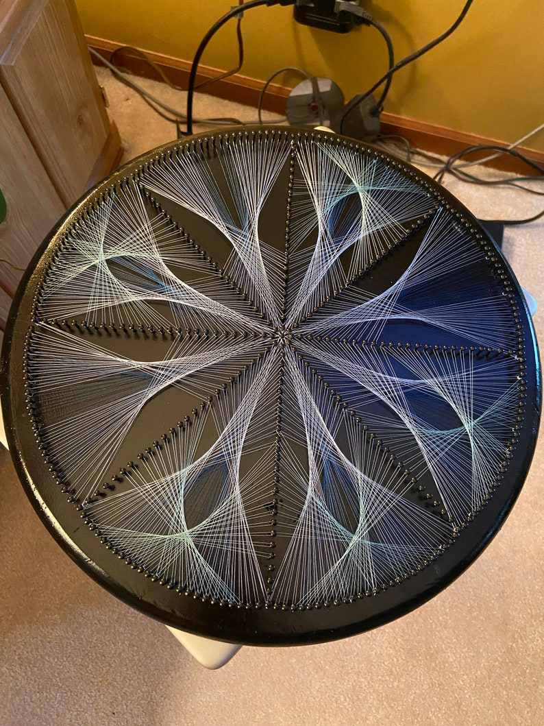 String Art, Geometric String Art, Mandala Art - Etsy