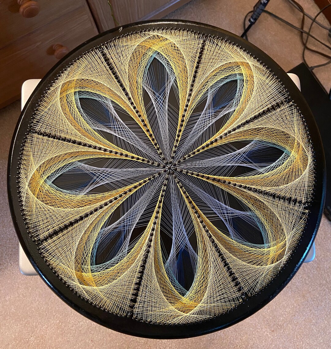 String Art, Geometric String Art, Mandala Art - Etsy