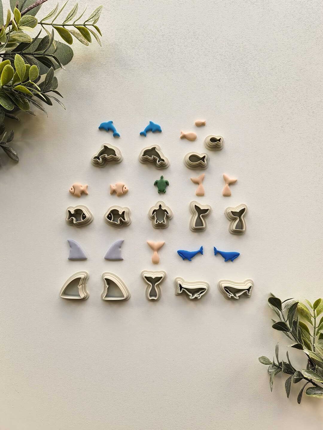 Sealife Polymer Clay Cutter Sea Animals Cutter Summer Polymer Clay ...