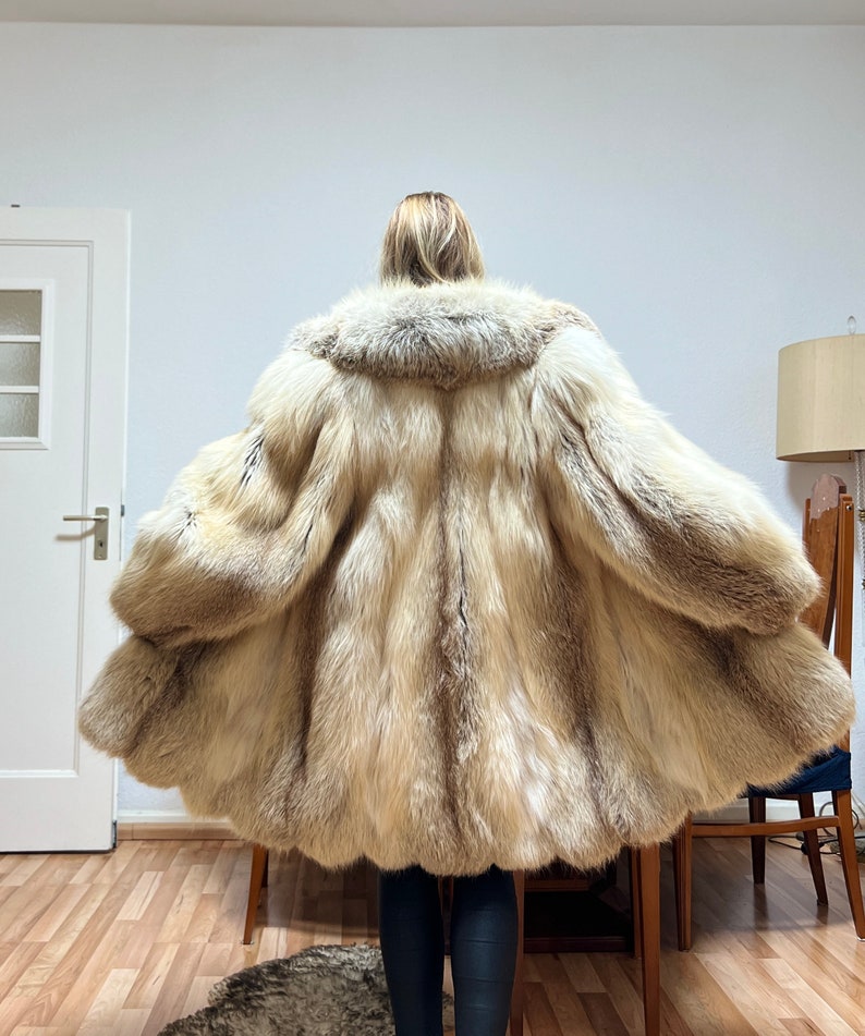 Fox Golden Island Fur Fur Coat Fox Fur Jacket - Etsy UK