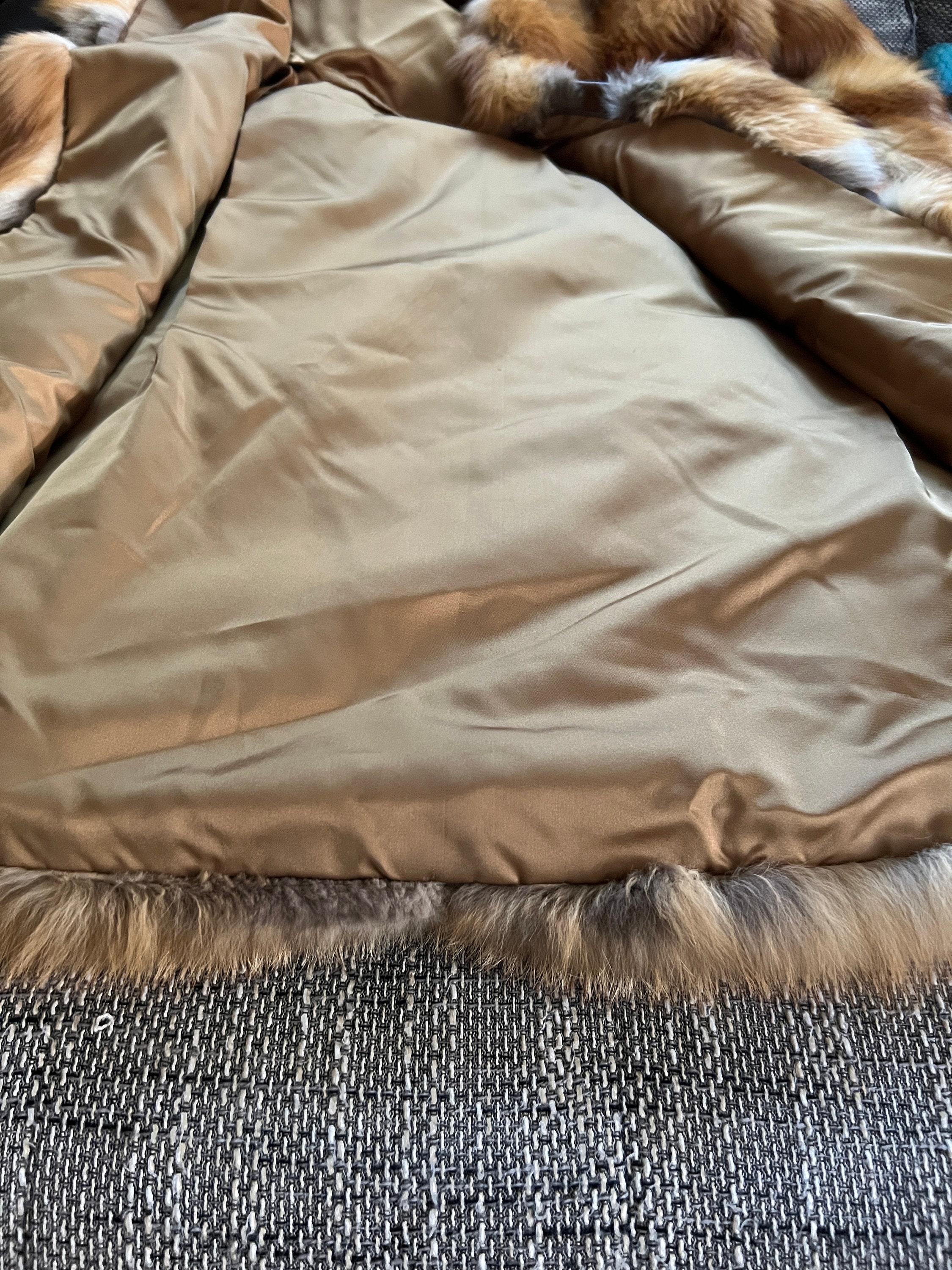 Fox Fur Coat Fire Fox Fur Coat True Vintage From 60s - Etsy