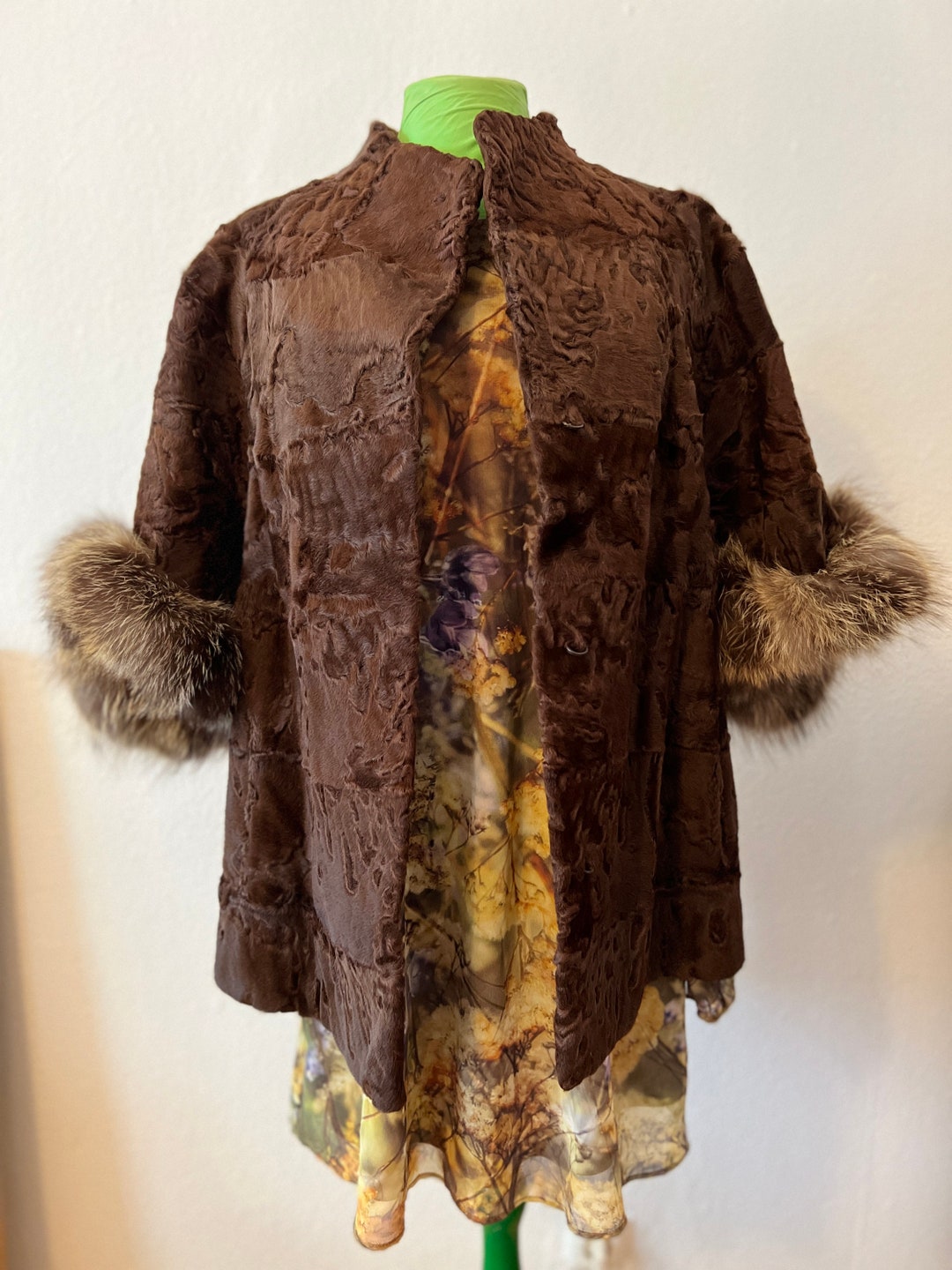 Widetail Persian Jacket Astrakan for Coat - Etsy