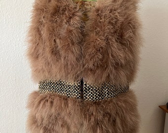 Real Ostrich Feather Bridal Wedding Bolero/vest in Cream - Etsy