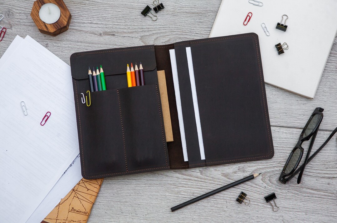 A6 Notebook Cover,leather Journal Cover,leather Sketchbook Cover,a4 ...