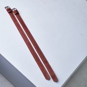 Leather Buckle Garters,historically Inspired Garters,leather Sleeve ...