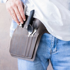 Leather Knife Utility Belt,leather Chef Bag,chef Gifts for Men,kitchen ...