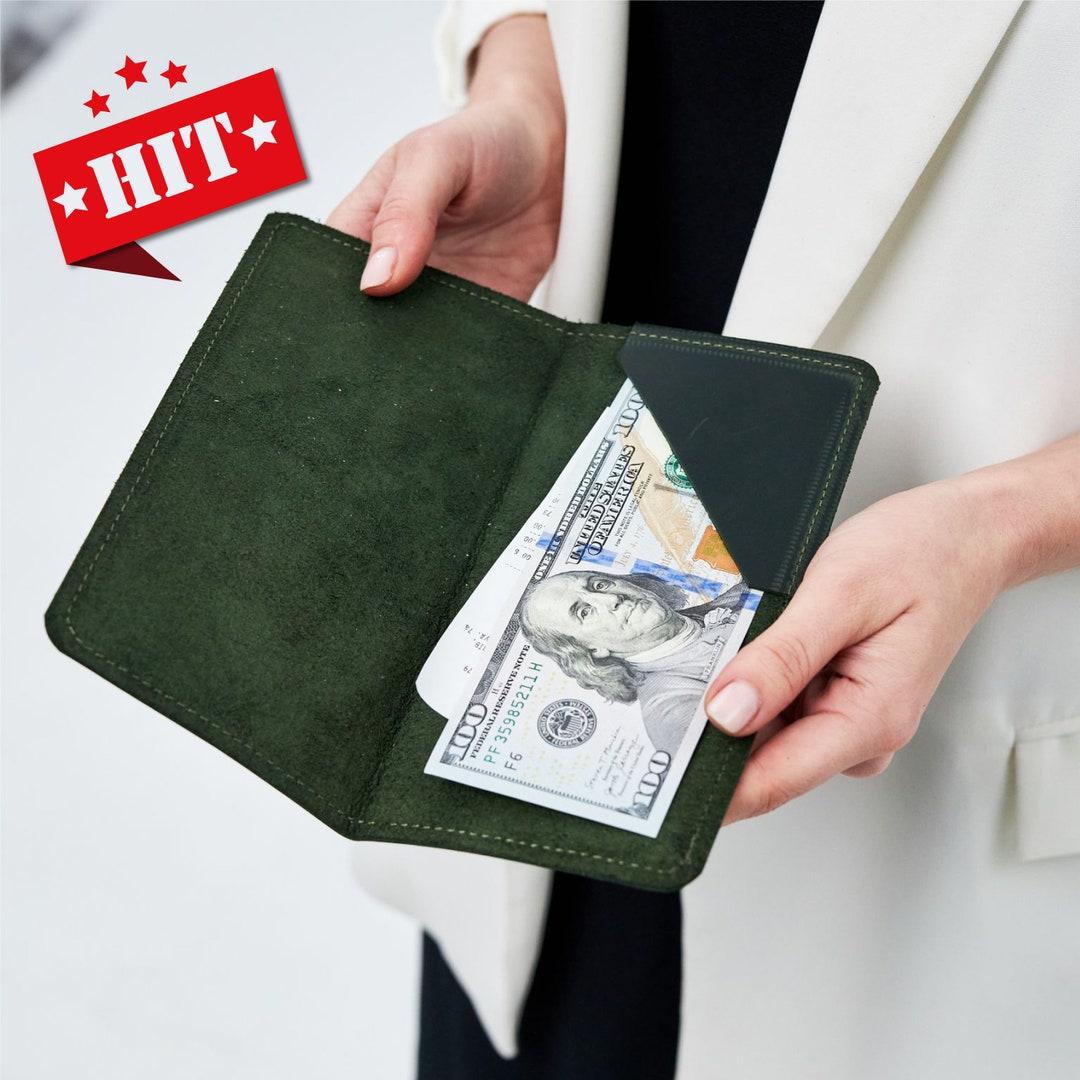 Personalized Leather Receipt Holder,personalized Check Presenter ...