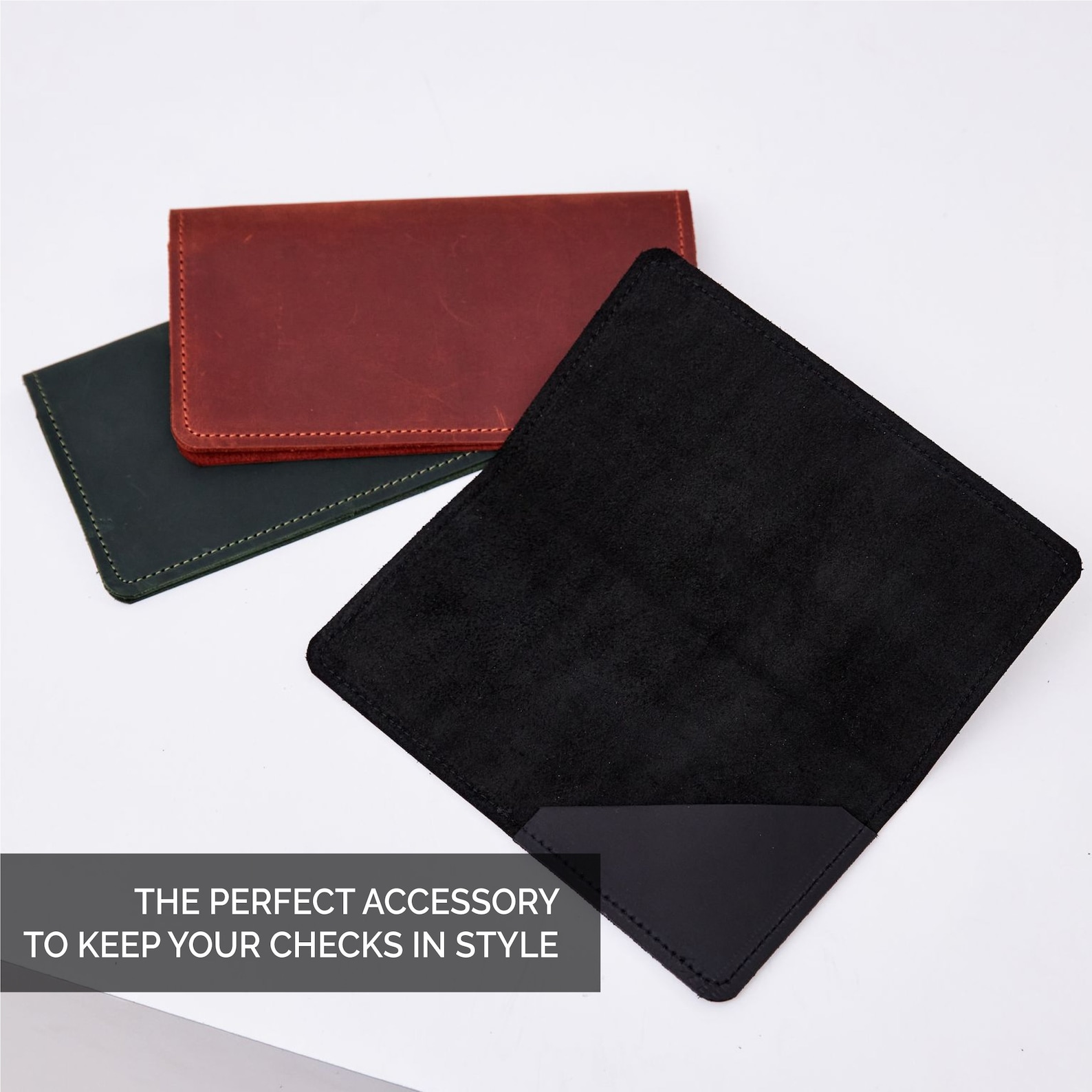 Personalized Leather Receipt Holder,personalized Check Presenter ...