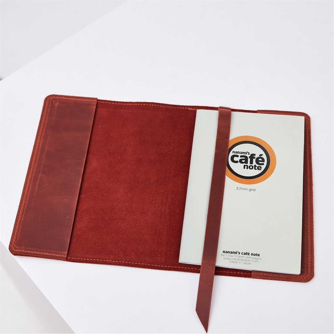 Nanami Cafe Notes Cover,b6 Slim Notebook Cover,b6 Slim Leather Cover ...