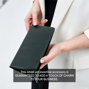 Personalized Leather Receipt Holder,personalized Check Presenter ...