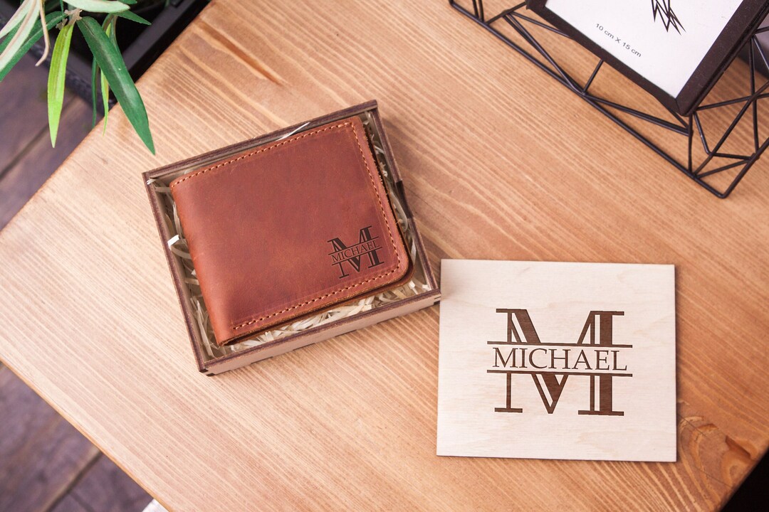 Wallet for Men, Handwritten Wallet, Customized Wallet for Men ...