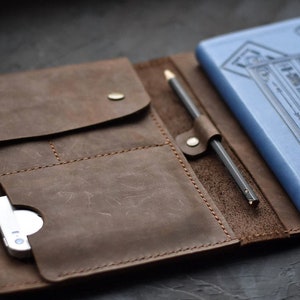 Leather Book Coverhandmade Book Covercustom Book - Etsy