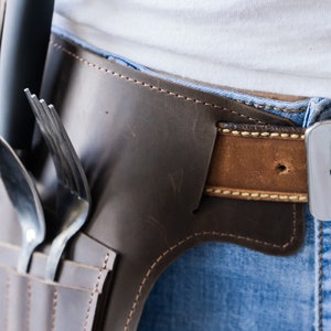 Leather Knife Utility Belt,leather Chef Bag,chef Gifts for Men,kitchen ...