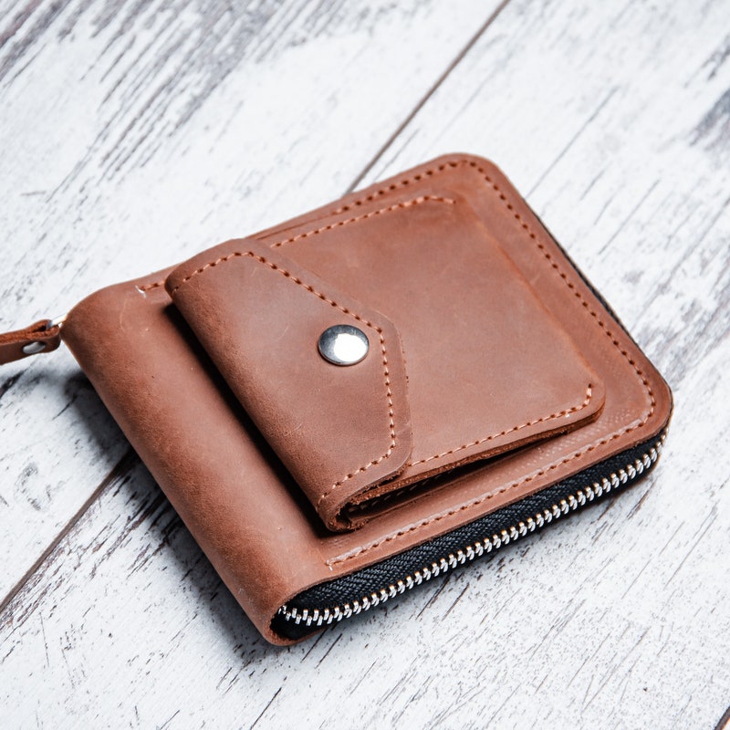 Minimal Leather Wallet - Etsy