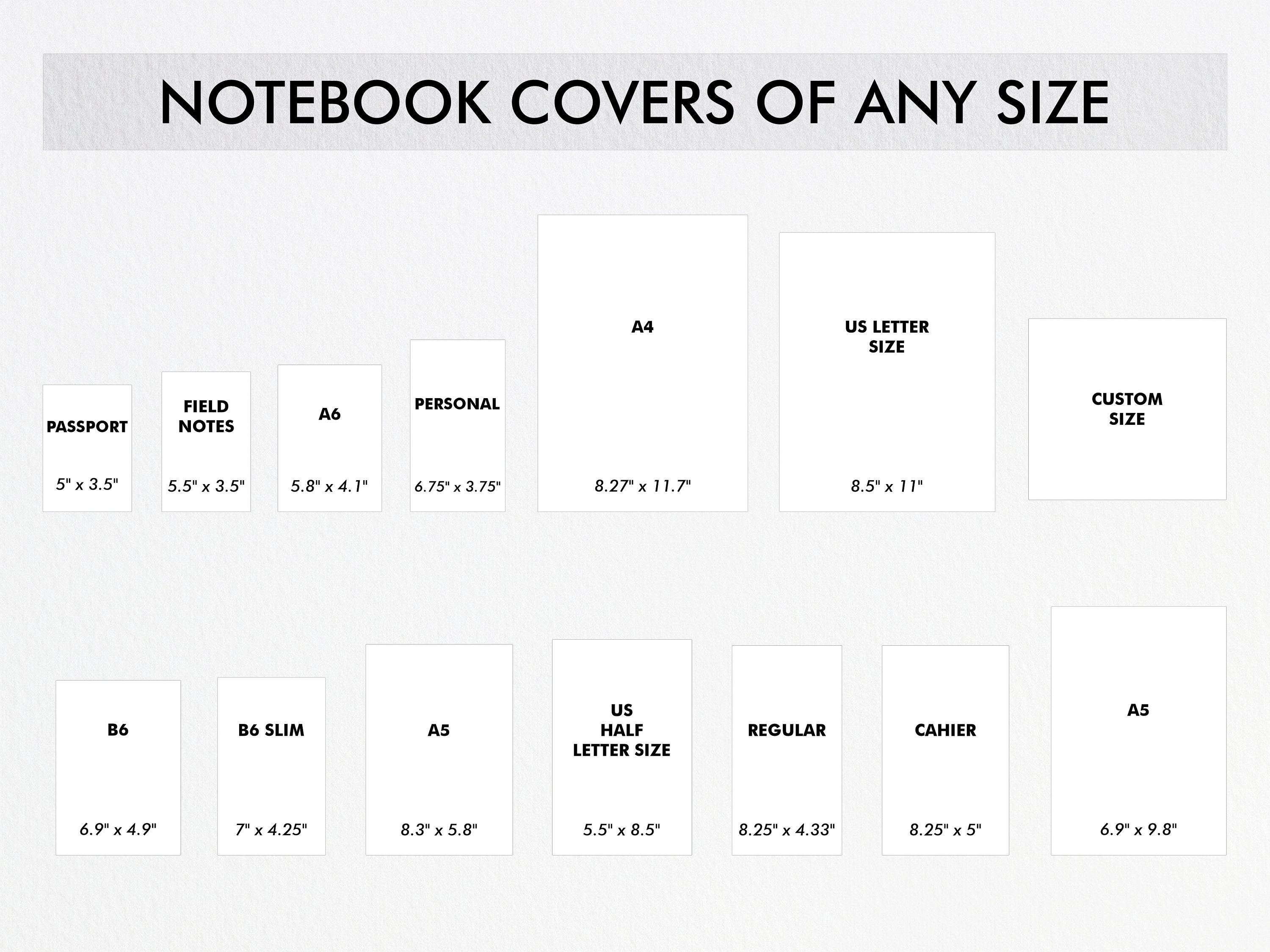 A5 Notebook Coverpersonalized Notebook Coverpersonalized - Etsy UK