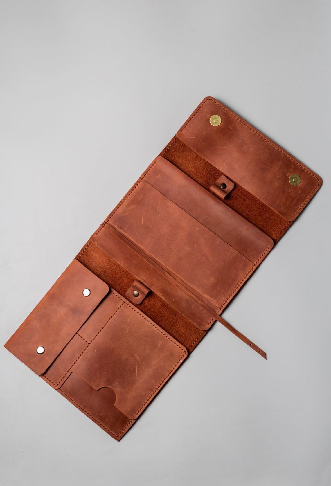 Leather Book Coverhandmade Book Covercustom Book - Etsy