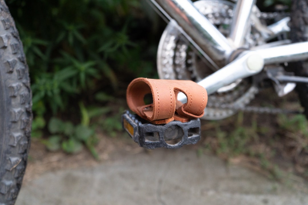 Leather Pedal Straps,leather Toe Straps,leather Bike Straps,leather ...