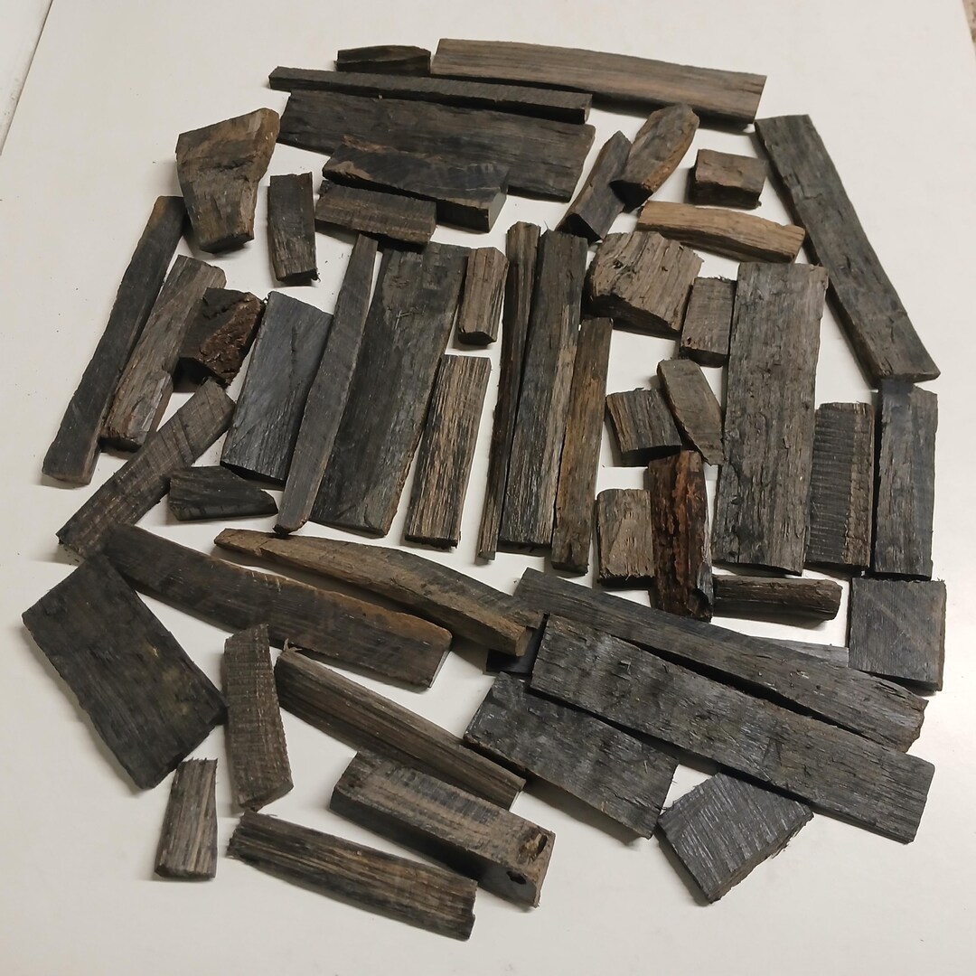 50 Irish Bog Oak Pieces / Cut Offs - Etsy