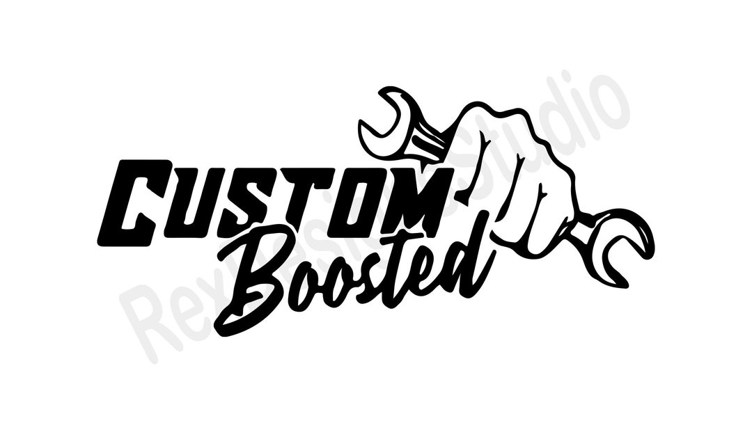Custom Boosted DIGITAL DOWNLOAD Svg Png Instant Digital - Etsy
