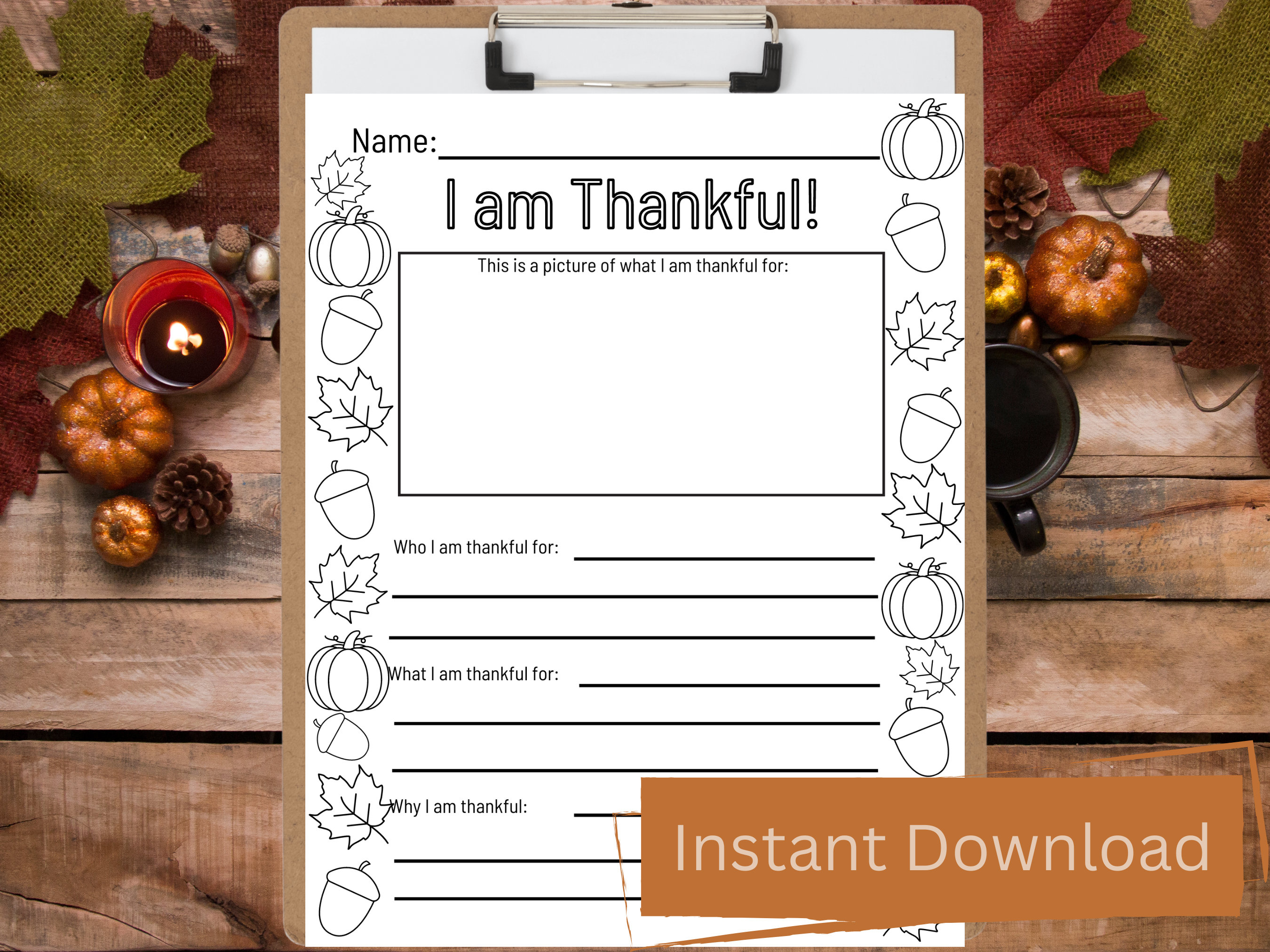 Thankful Thanksgiving Coloring Pages Bundle for Kids - Etsy