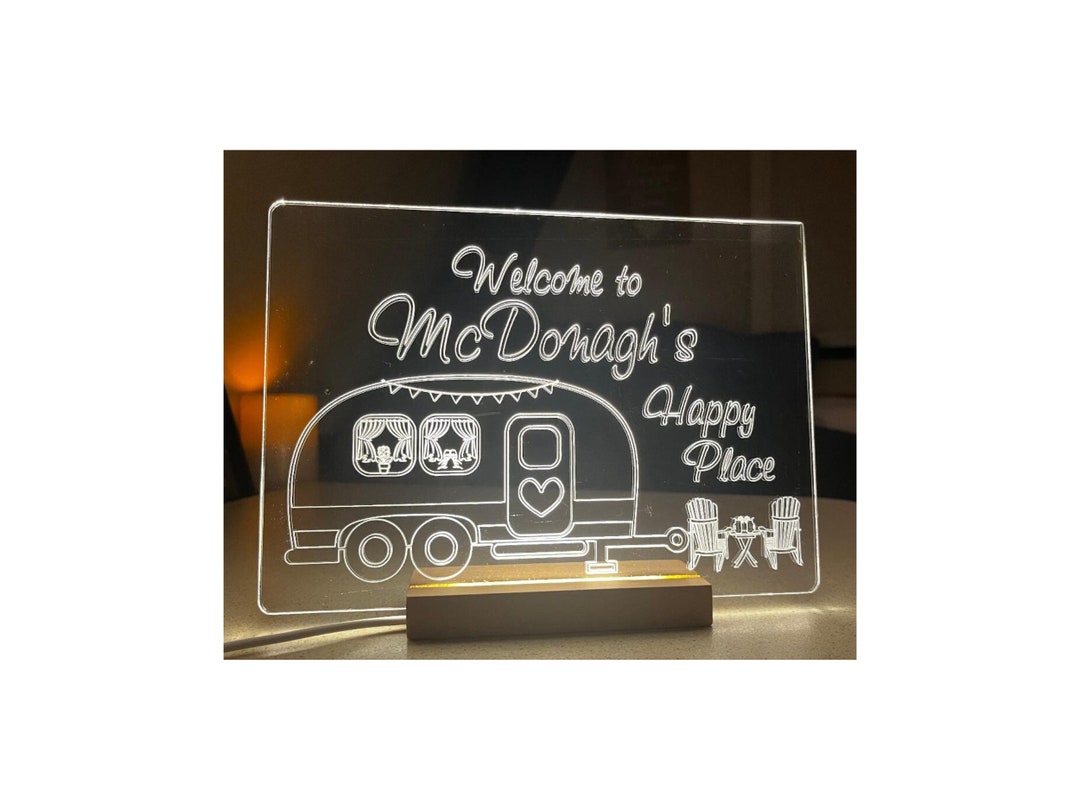 Caravan LED Lights Caravan Lights Caravan Sign Caravan - Etsy