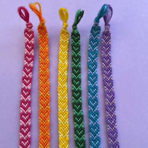 Heart Friendship Bracelets - Etsy