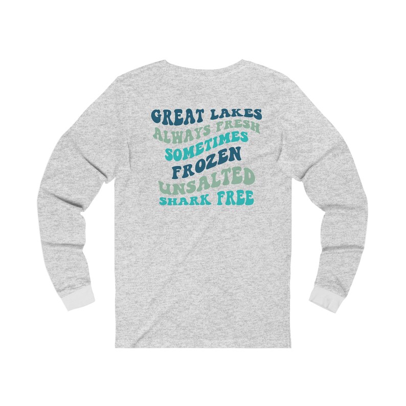 Great Lake Shirt, Great Lakes State, Unsalted Shark Free, Great Lakes ...