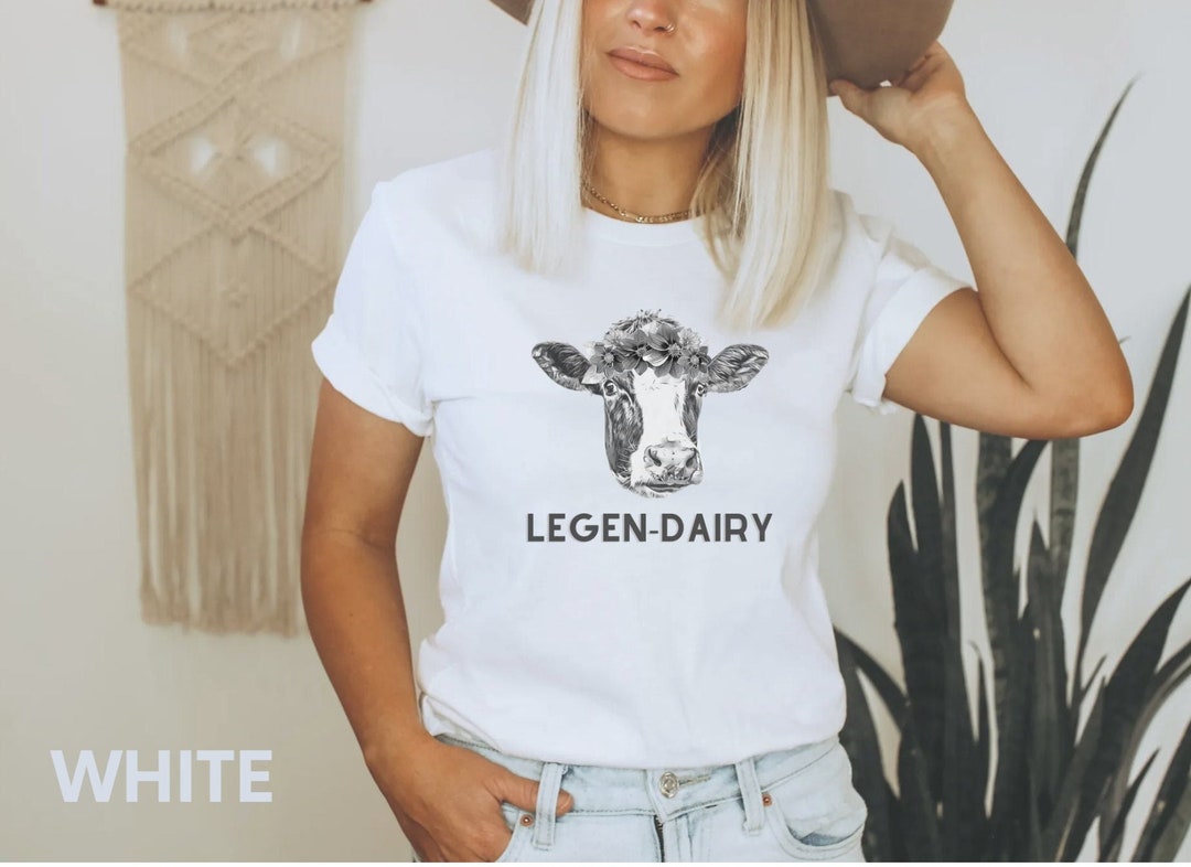 Funny Cow Shirt, Cute Cow T-shirt, Ranch Shirt, Cow Lover Shirt, Gift ...