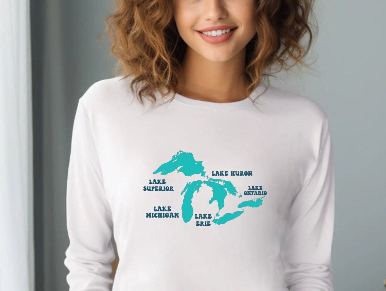 Great Lake Shirt, Great Lakes State, Unsalted Shark Free, Great Lakes ...