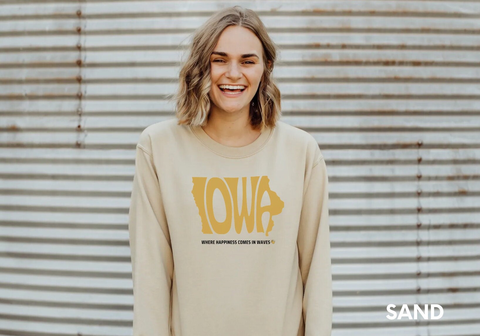 Iowa Wave Sweatshirt, Iowa City Wave Shirt, Iowa Wave Shirt, Iowa ...