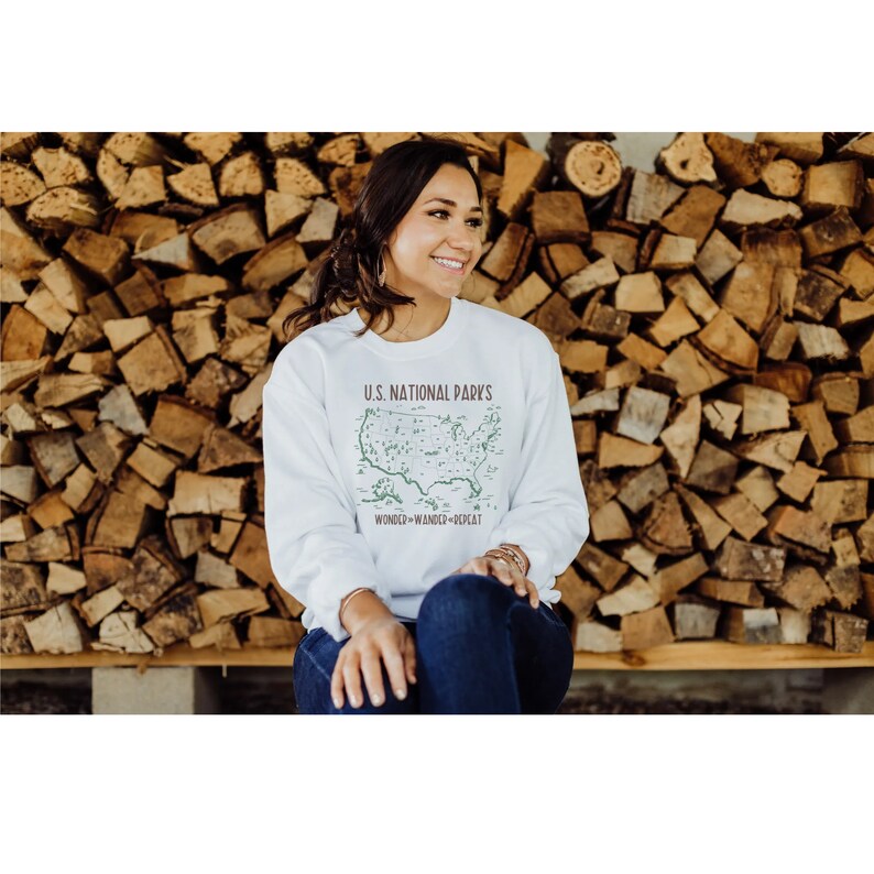 63 National Parks, National Park Sweatshirt, US National Parks ...