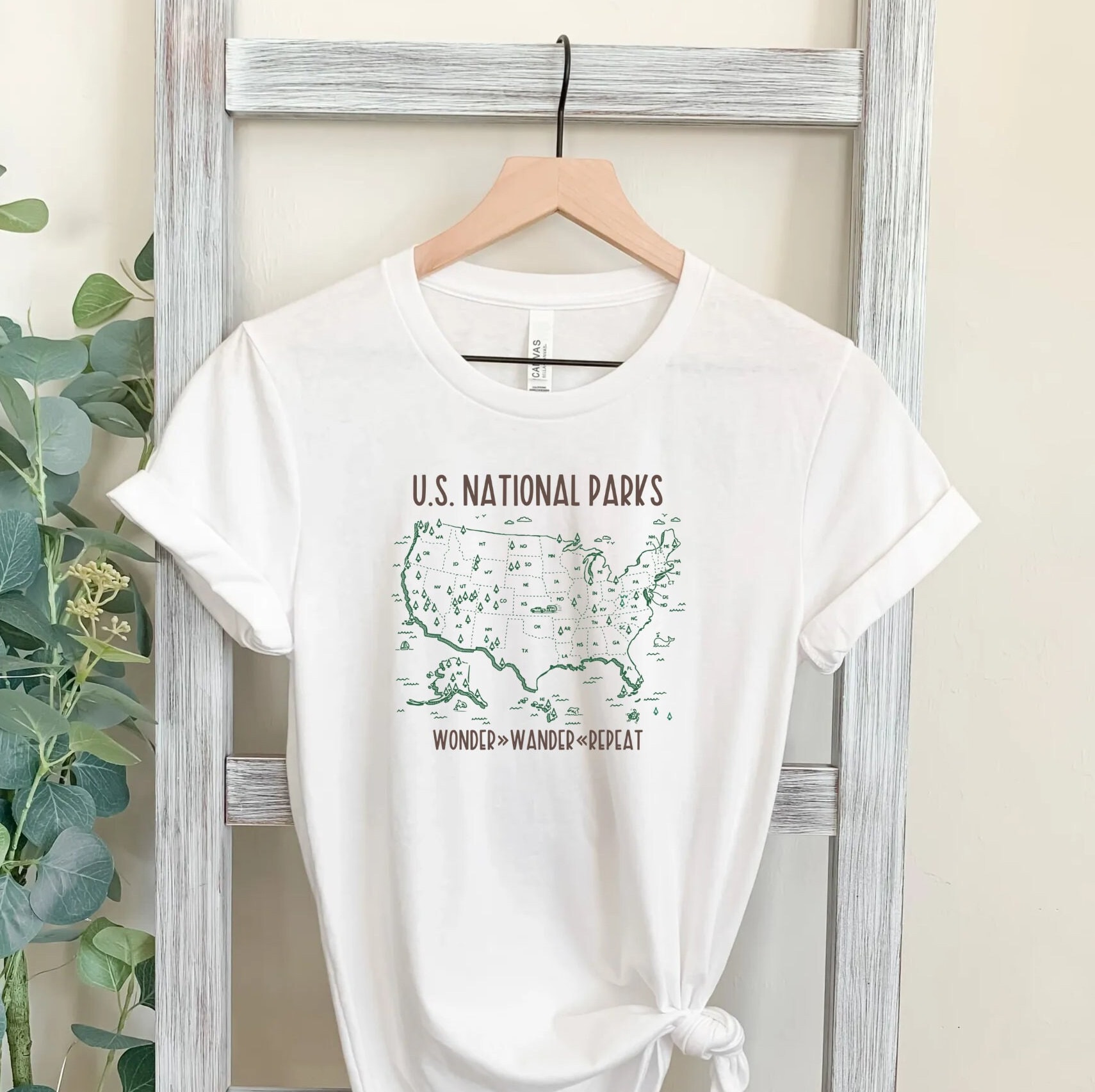 63 National Parks, National Park T-shirt, US National Parks, National ...