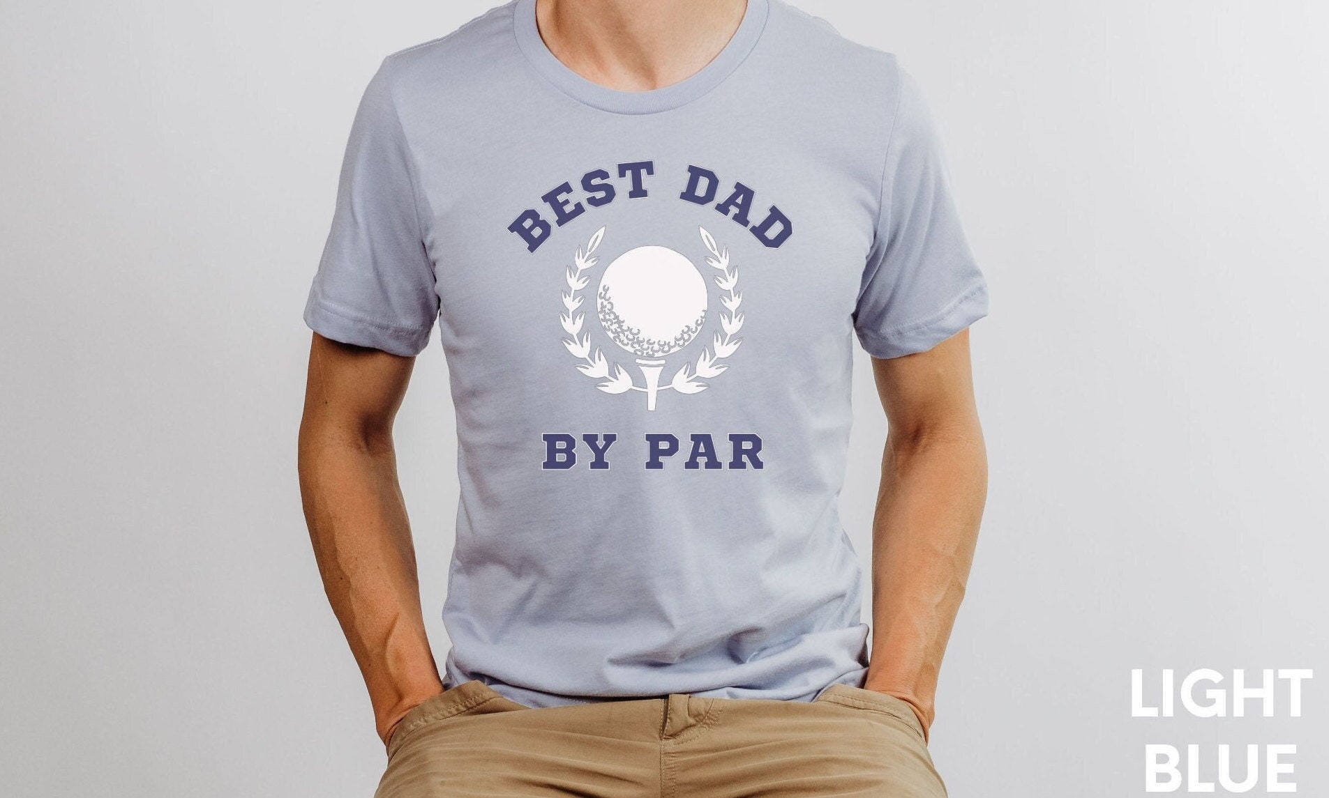 Best Dad by Par, Dad Golf Shirt, Dad Golf Gift, Golfing T Shirt, Golf ...