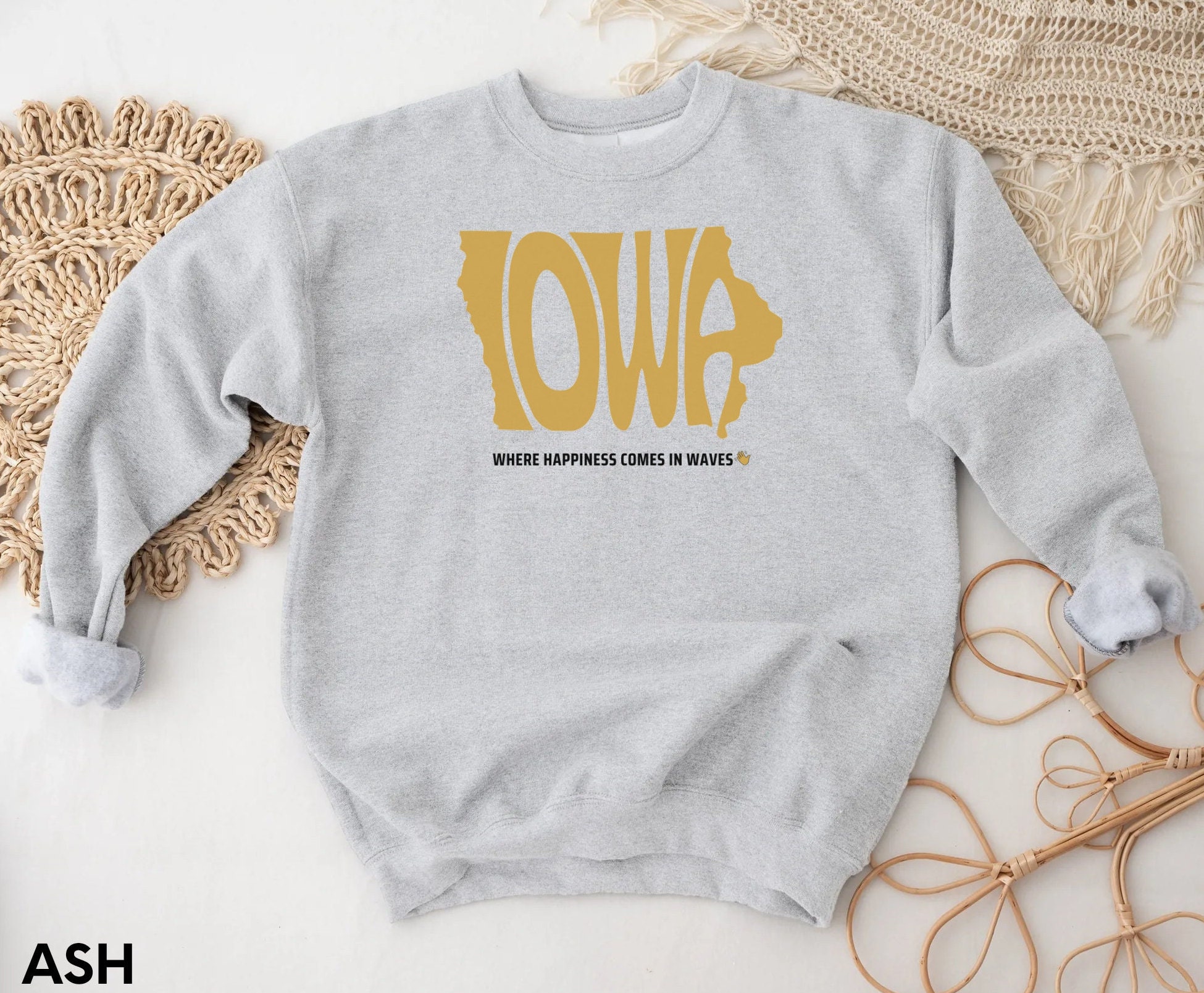 Iowa Wave Sweatshirt, Iowa City Wave Shirt, Iowa Wave Shirt, Iowa ...