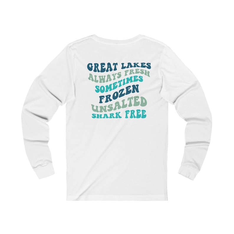 Great Lake Shirt, Great Lakes State, Unsalted Shark Free, Great Lakes ...