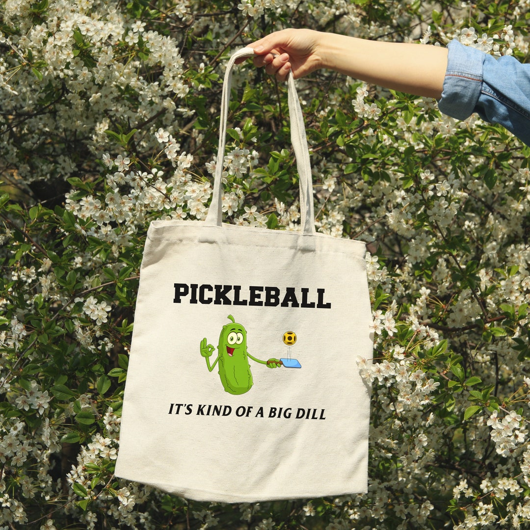 Pickleball Tote Bag, Funny Pickleball Bag, Funny Pickleball Gift, Gift ...