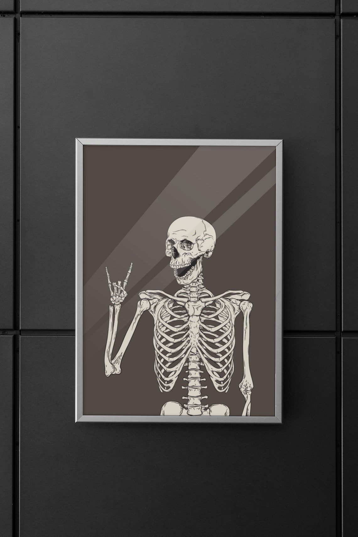 Skeleton Poster, Skeleton Print, Popular Printables, First Day of Fall ...