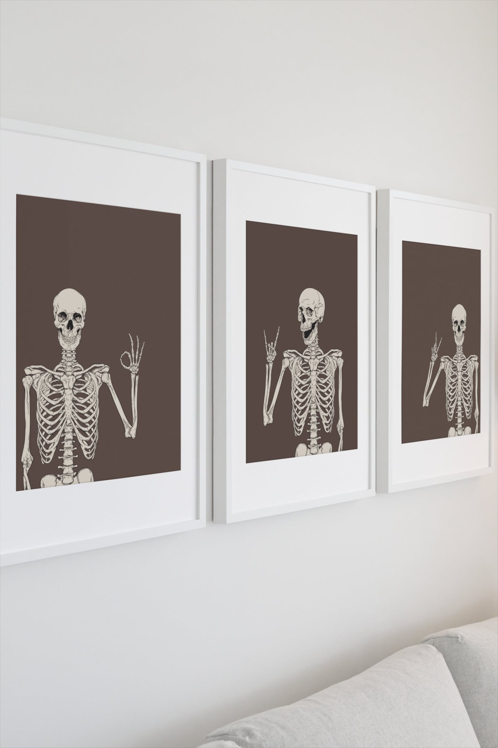 Skeleton Poster, Skeleton Print, Popular Printables, First Day of Fall ...