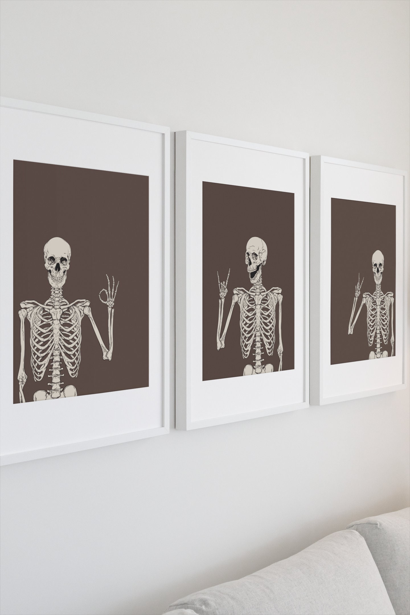 Skeleton Poster, Skeleton Print, Popular Printables, First Day of Fall ...