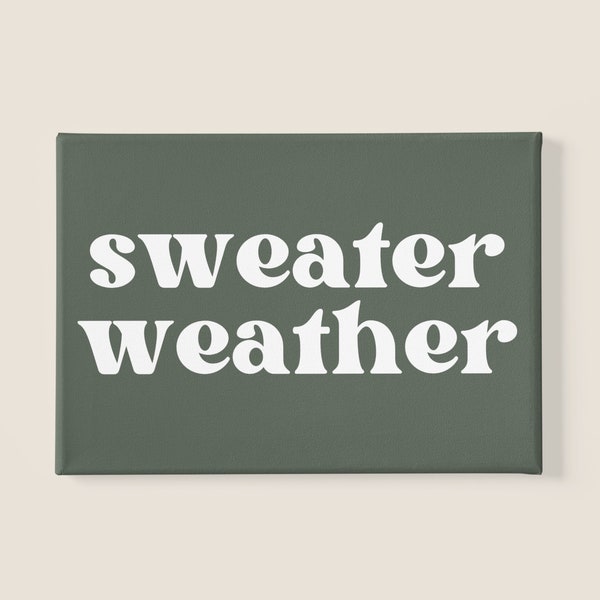 Sweater Weather Printable - Etsy