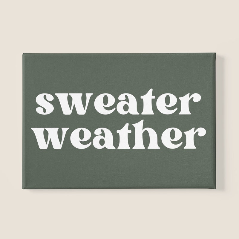 Sweater Weather Printable - Etsy