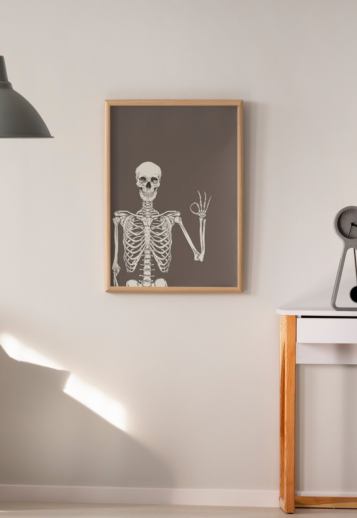 Skeleton Poster, Skeleton Print, Popular Printables, First Day of Fall ...