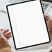 Gray Digital Notepad | Digital Note Taking Paper | Goodnotes Notability ...