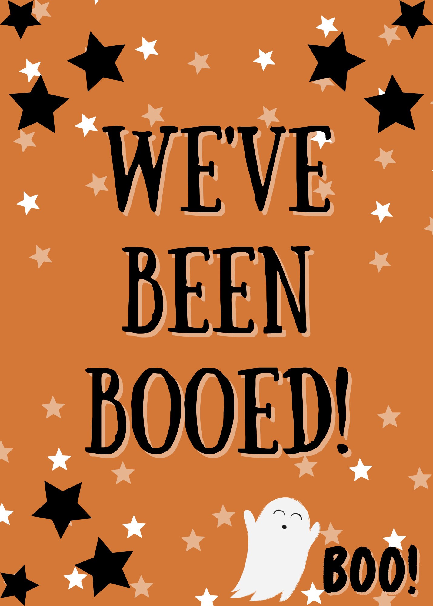 You've Been Booed, Booed Sign, Halloween Favor Tag, Popular Printables ...