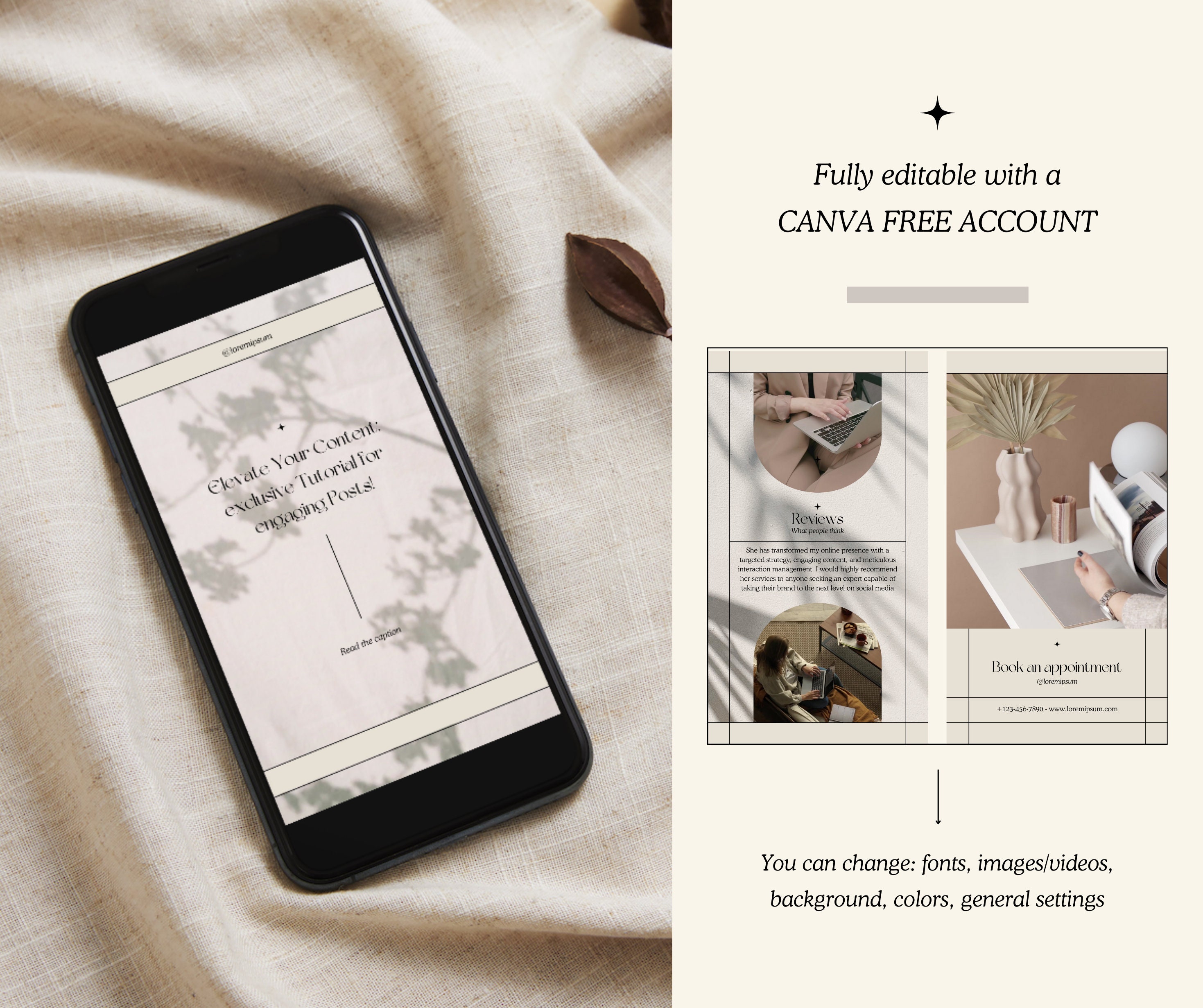 Reel Cover Templates, Instagram Video, Reel Templates, Social Media ...